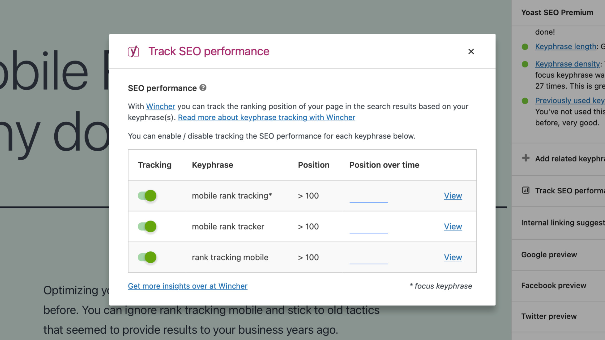 Wincher Partnered Up with Yoast - Wincher.com